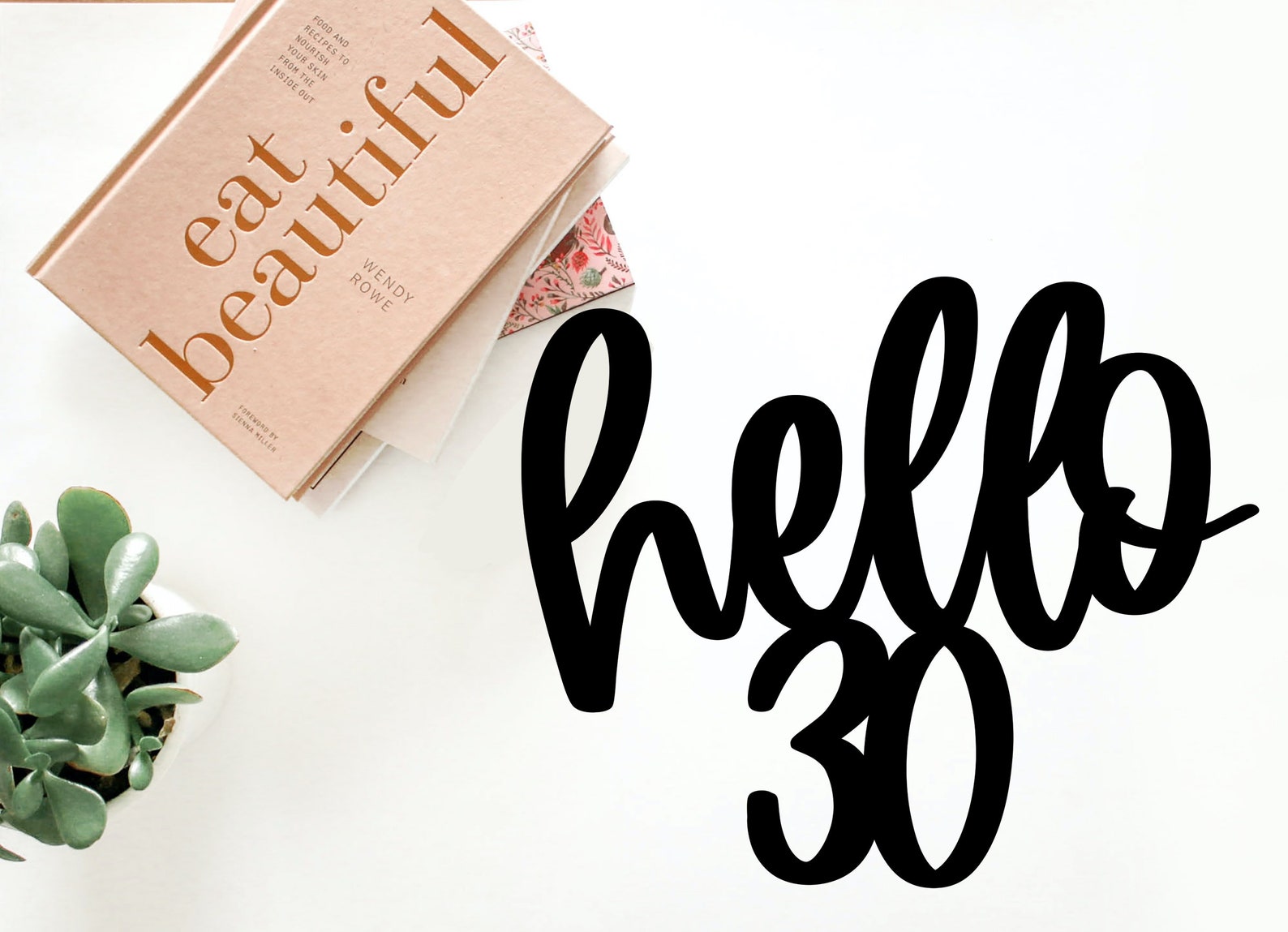 Hello 30 Cake Topper Svg 30th Birthday Cake Topper Svg 30th | Etsy