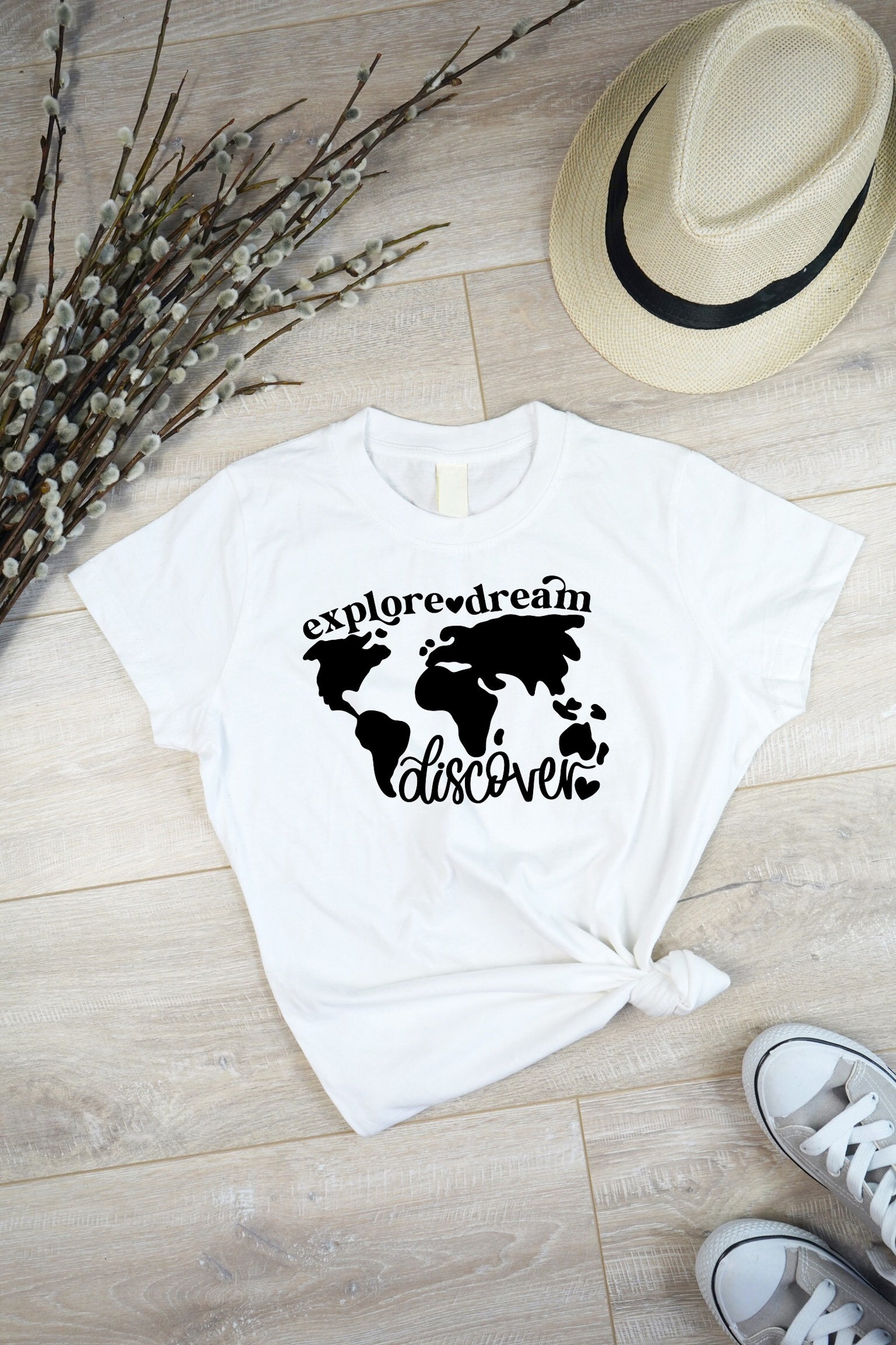 Explore Dream Discover Svg World Map Svg Wanderlust Svg - Etsy