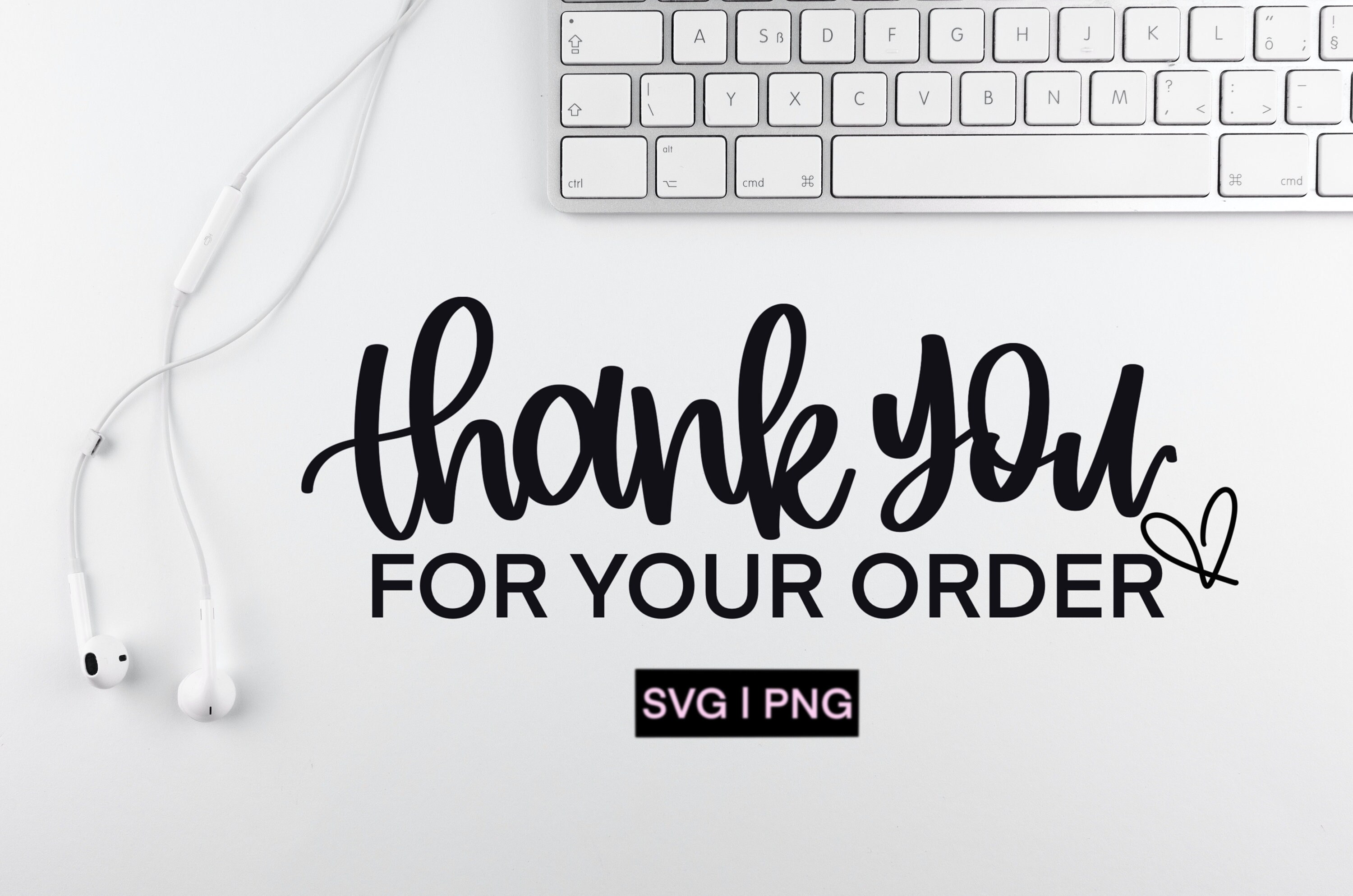 Thank you for your order svg thank you svg small business | Etsy
