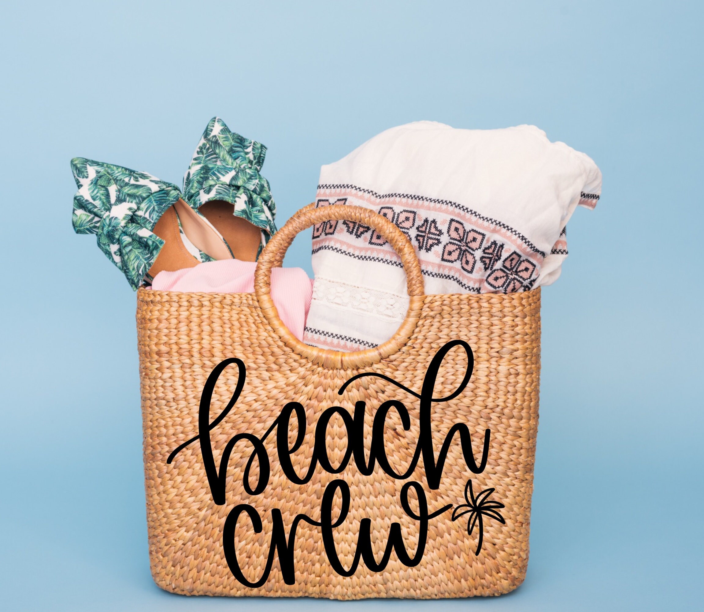 Beach crew svg beach shirt svg beach squad svg summer svg | Etsy