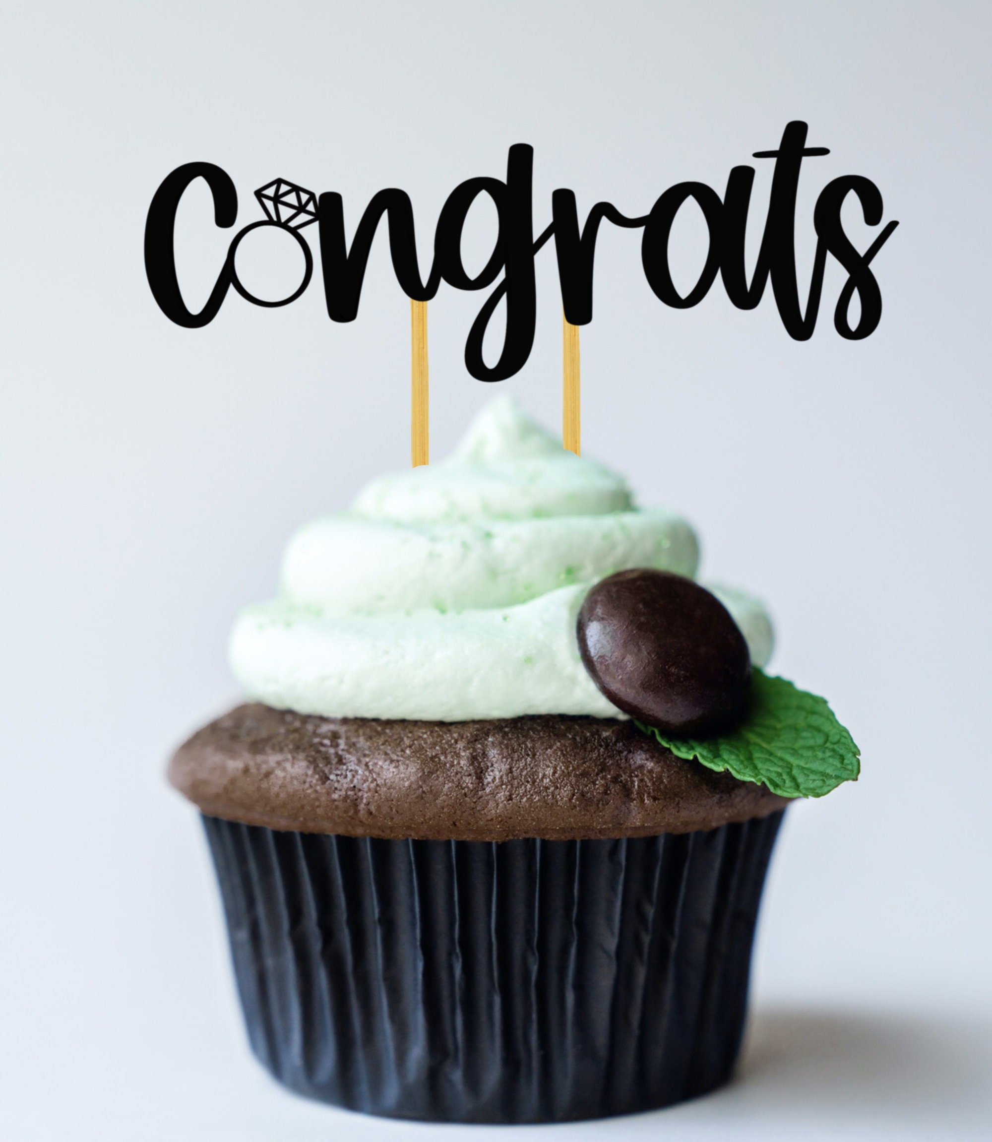 Congrats Cake Topper Svg Wedding Cake Topper Svg Bride to Be - Etsy