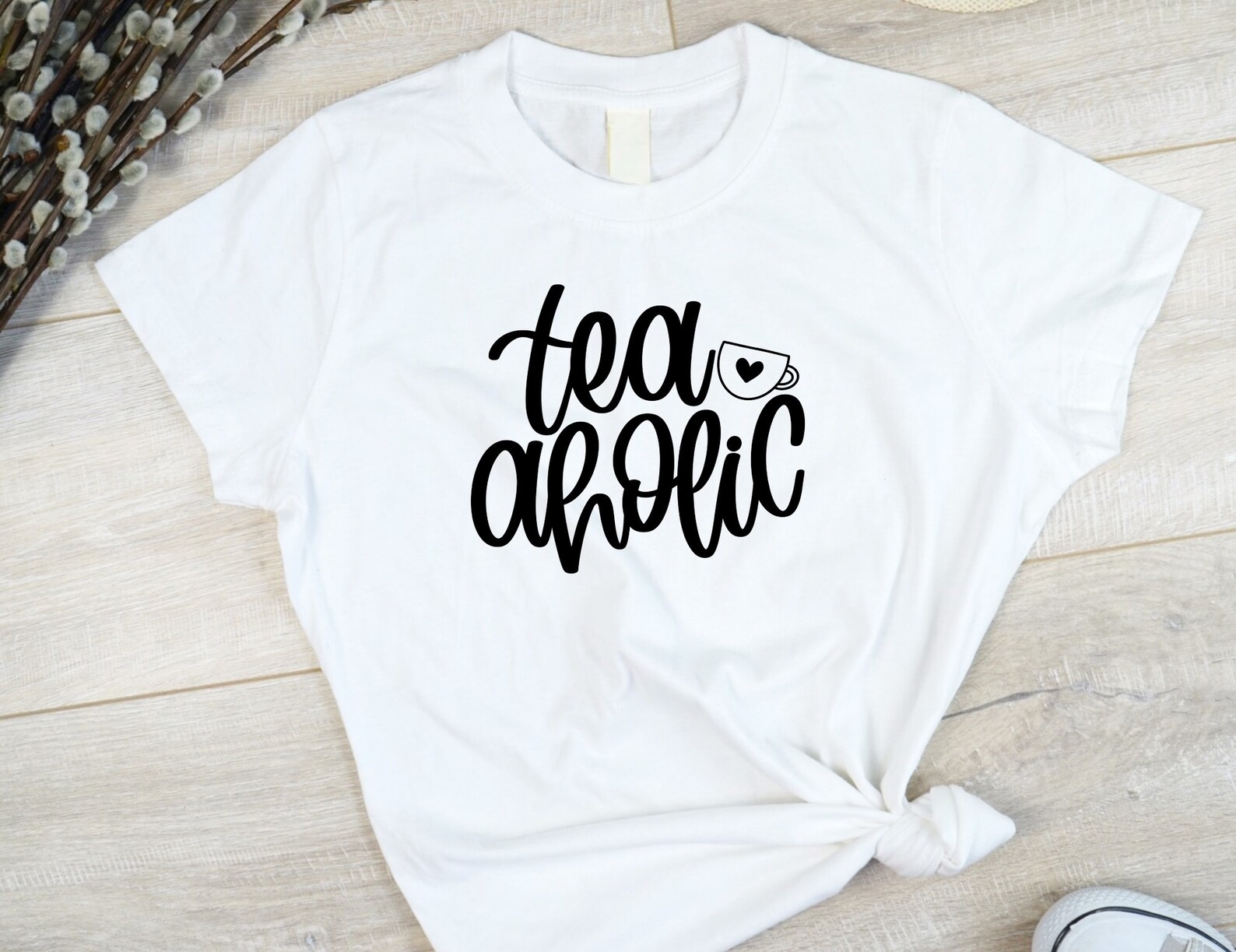 Tea Aholic Svg Tea Lover Svg Tea Obsessed Svg Tea Quote | Etsy