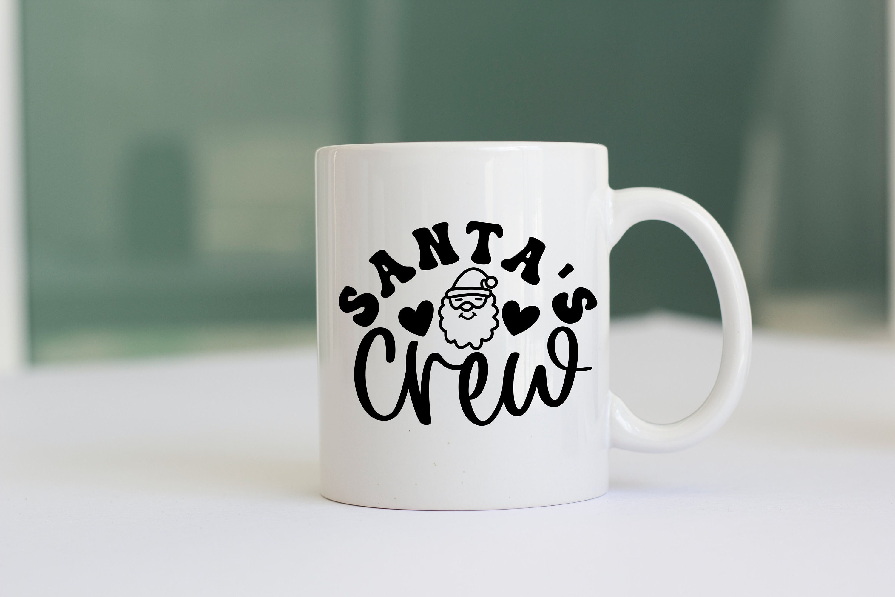 Santa's Crew Svg Christmas Shirt Svg Christmas Mug Svg - Etsy Canada