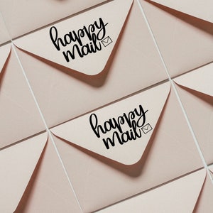 Happy Mail Svg | Small Business Svg | Svg Files for Cricut | Hand ...