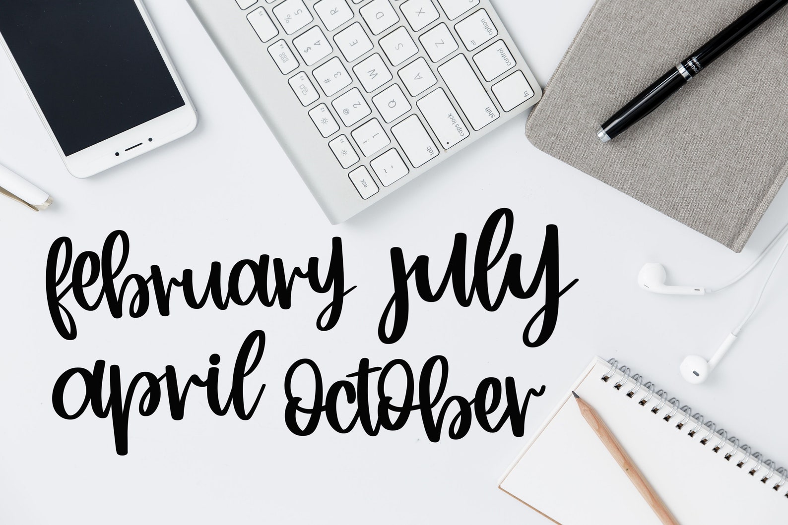 Months of the Year Svg Calendar Months SVG Months Svg Svg | Etsy