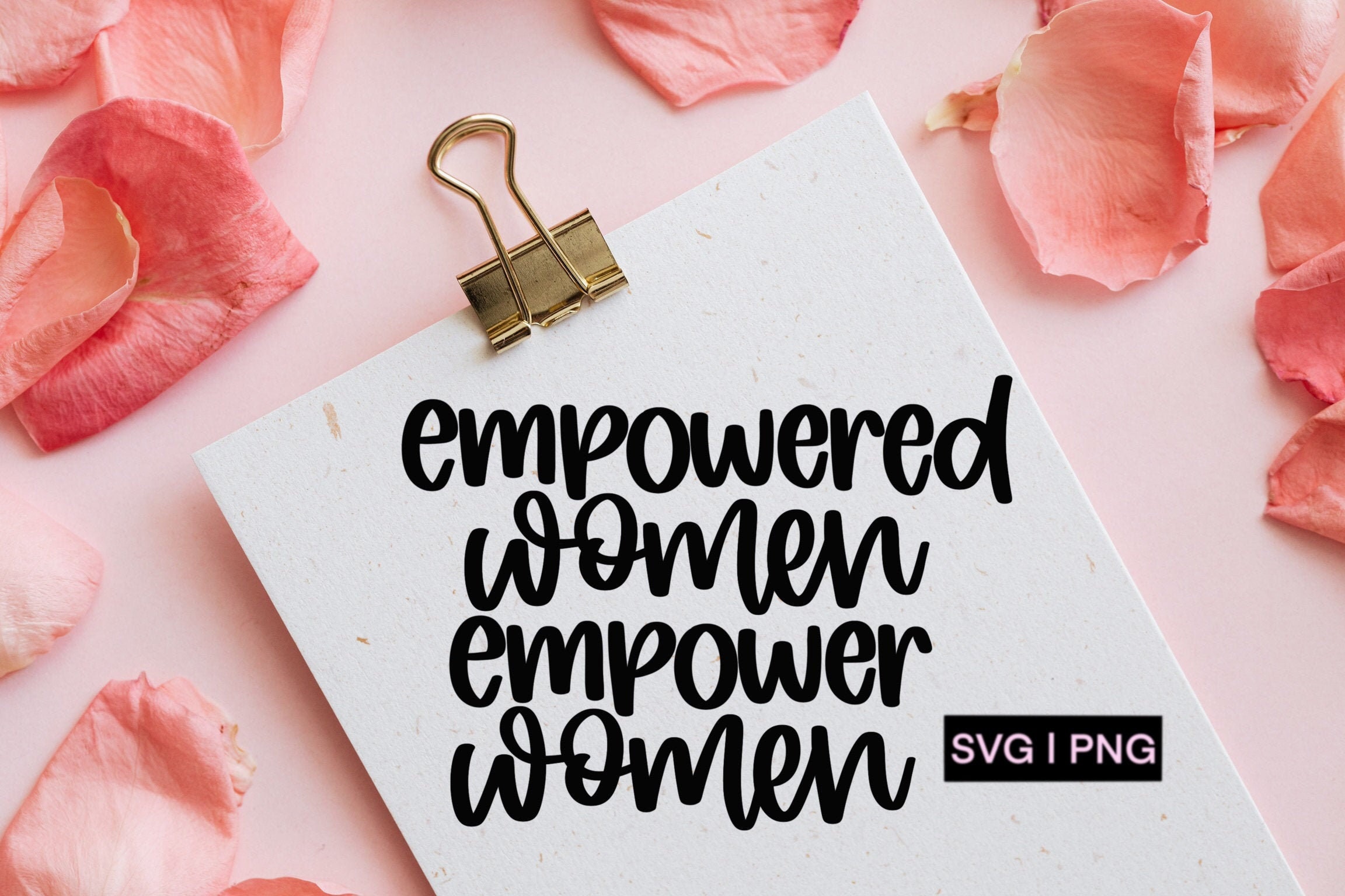 Empowered women empower women svg women empowerment svg | Etsy