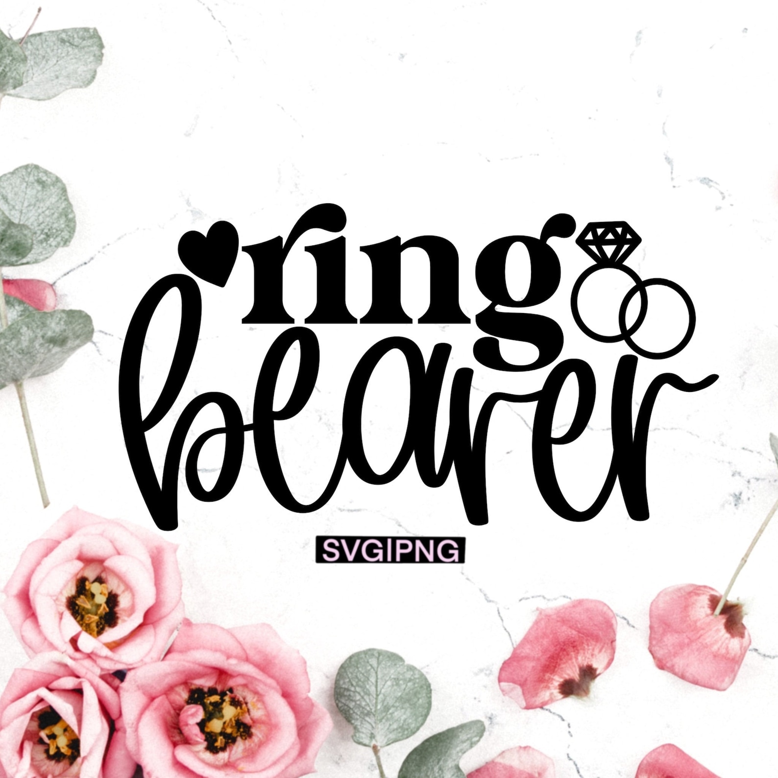 Ring Bearer Svg Wedding Party Svg Ring Security Svg Bridal - Etsy