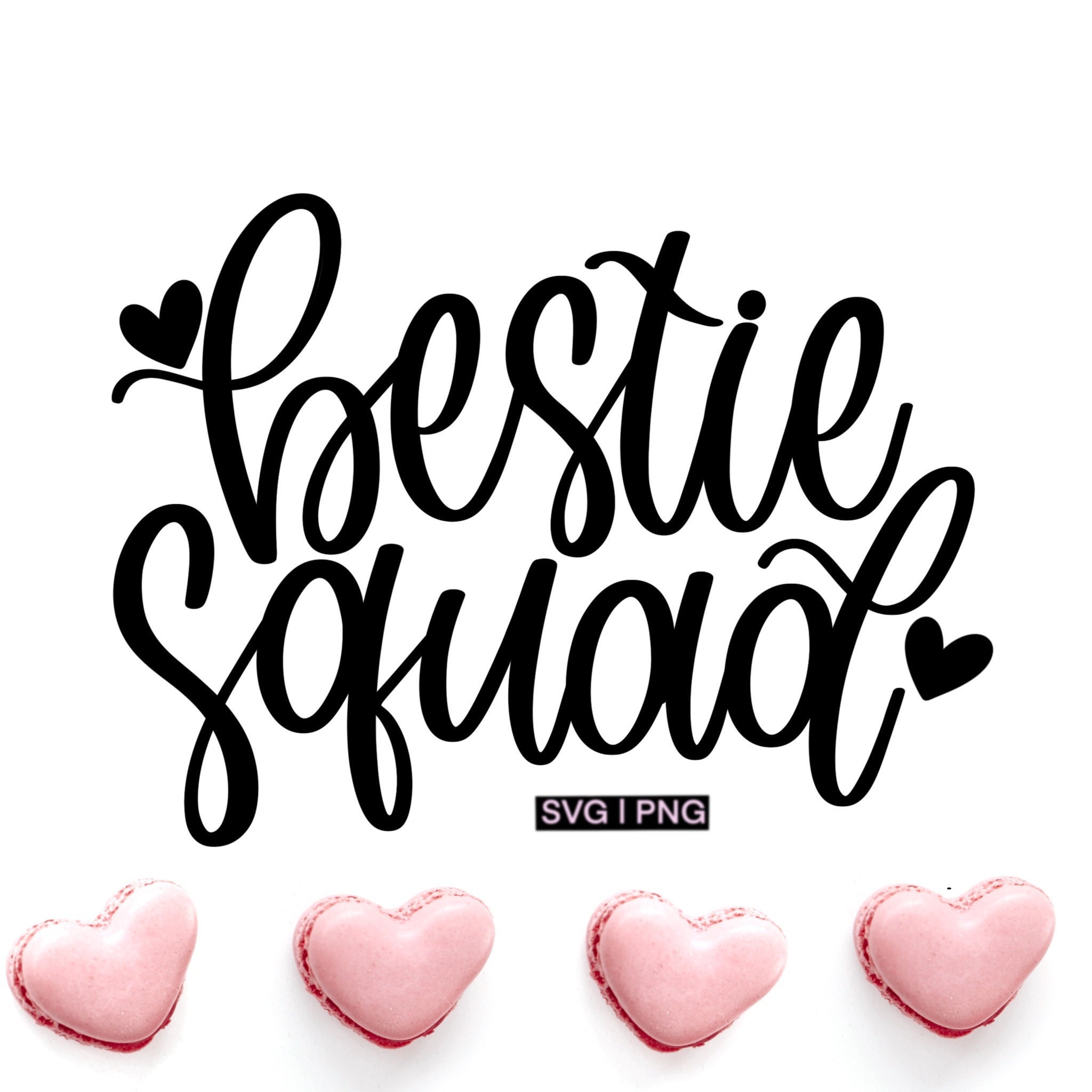 Bestie Squad Svg Besties Svg Best Friends Svg Bff Svg Hand - Etsy