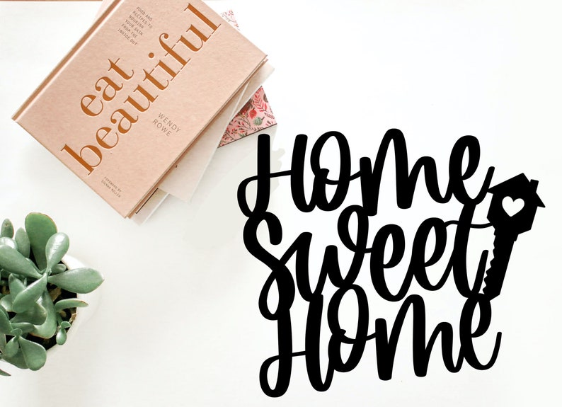 Home Sweet Home Cake Topper Svg, Housewarming Cake Topper Svg, New Home ...
