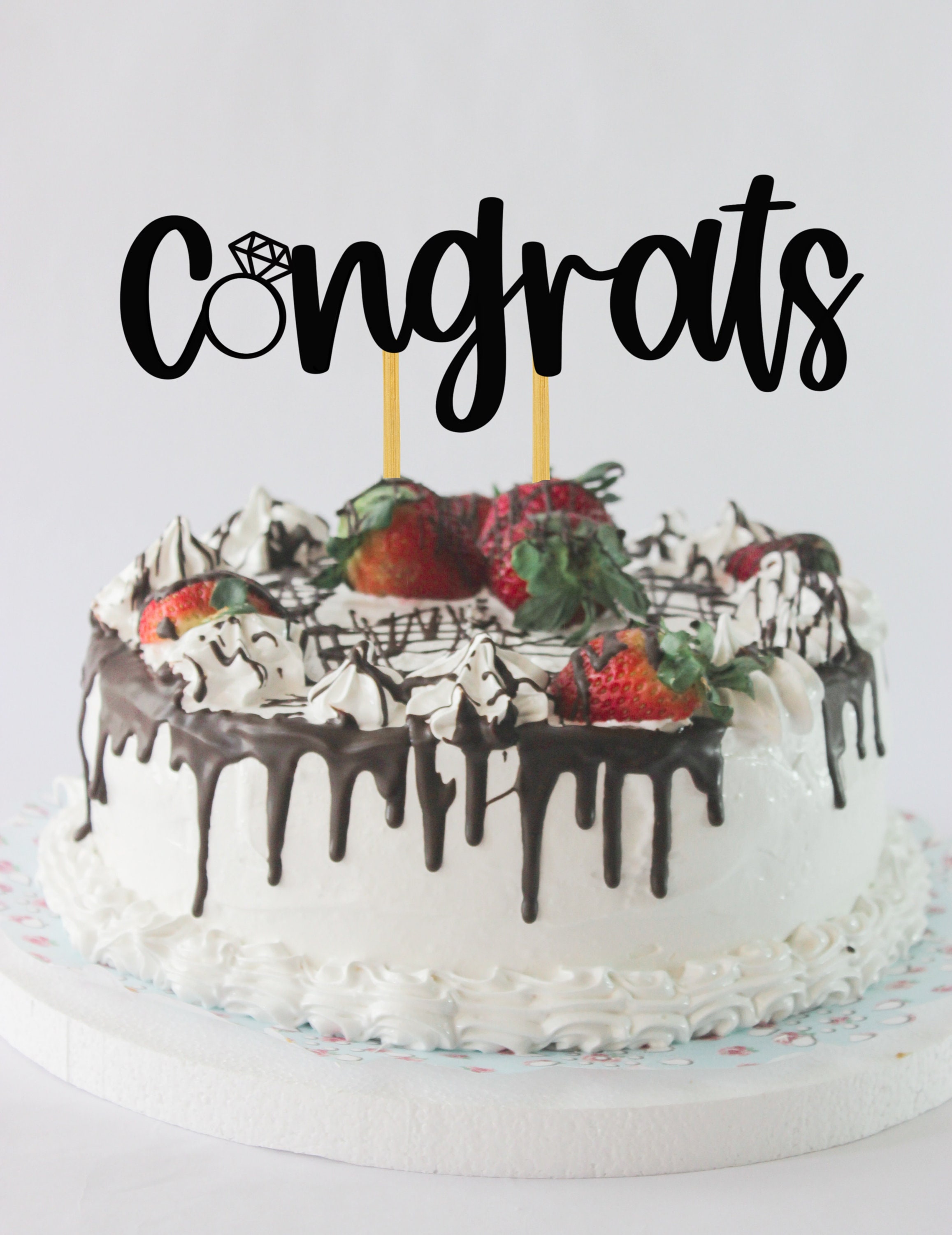 Gefeliciteerd cake topper svg bruidstaart topper svg bruid - Etsy België