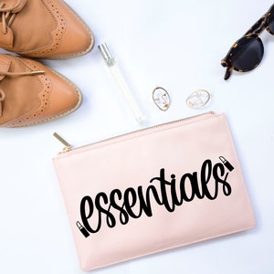 Essentials Svg, Makeup Bag Svg, Cosmetic Bag Svg, Toiletries Bag Svg ...