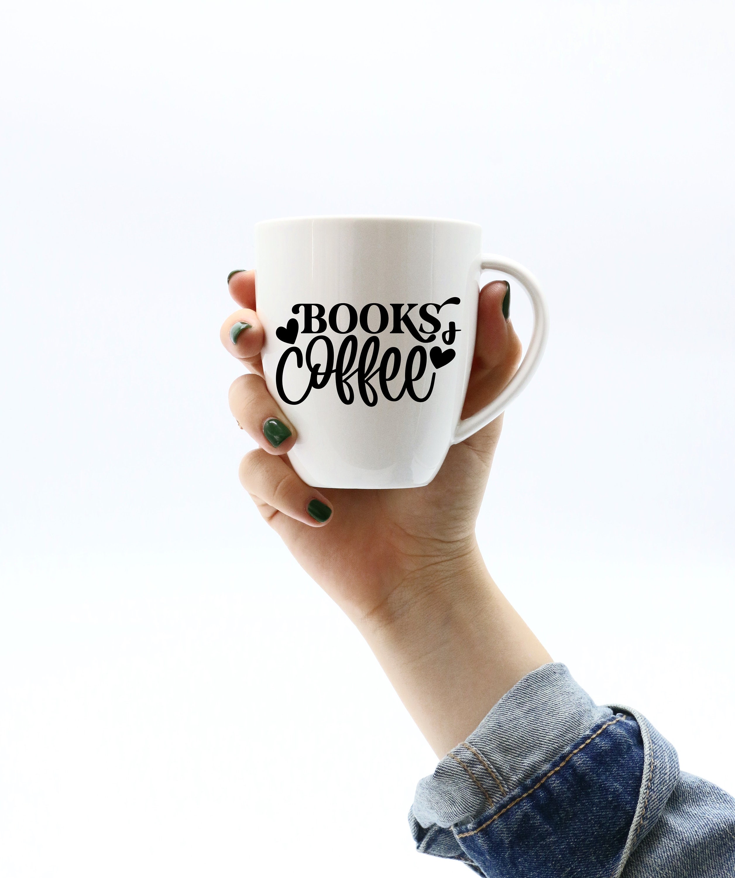 Books and Coffee Svg, Book Lover Svg, Coffee Lover Svg, Coffee and ...