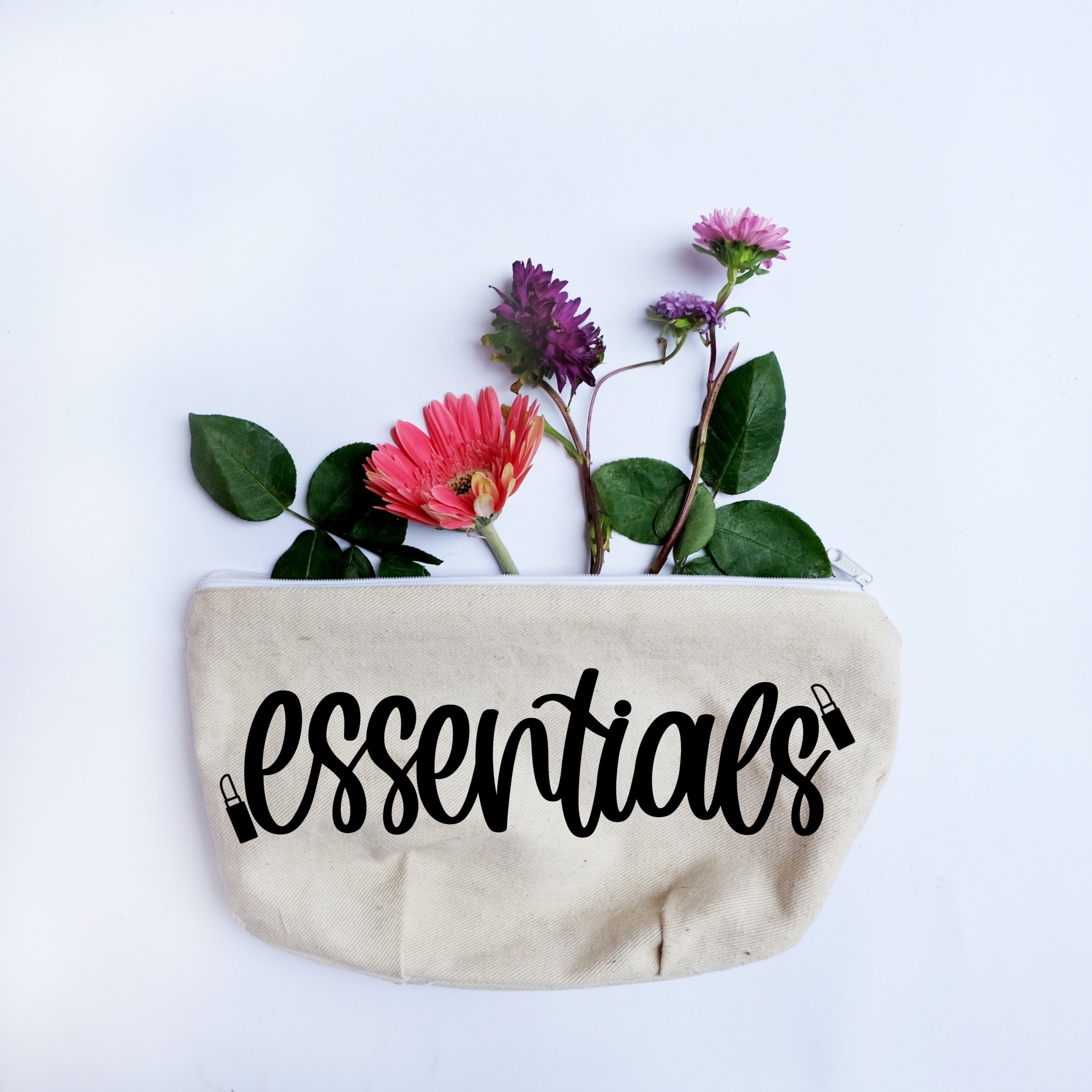 Essentials Svg Makeup Bag Svg Cosmetic Bag Svg Toiletries - Etsy