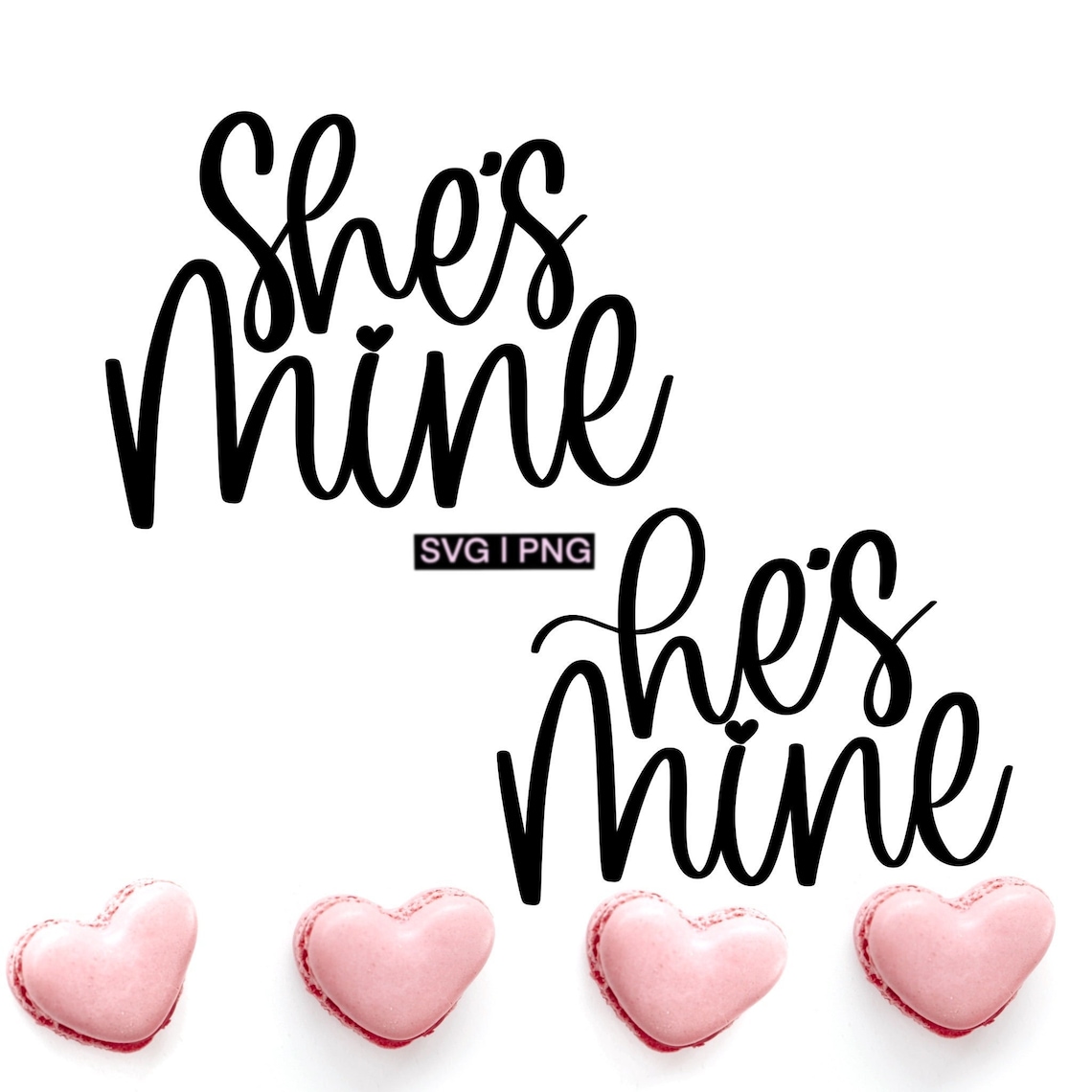 She's Mine Svg He's Mine Svg Couple Love Svg Couple | Etsy