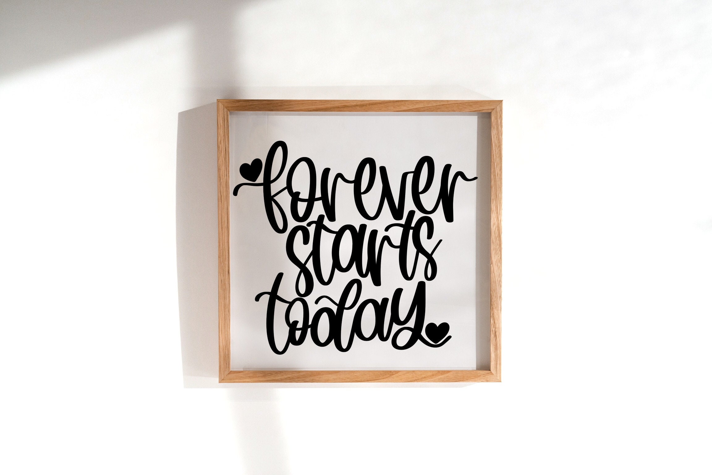 Forever Starts Today Svg Wedding Sign Svg Wedding Welcome - Etsy