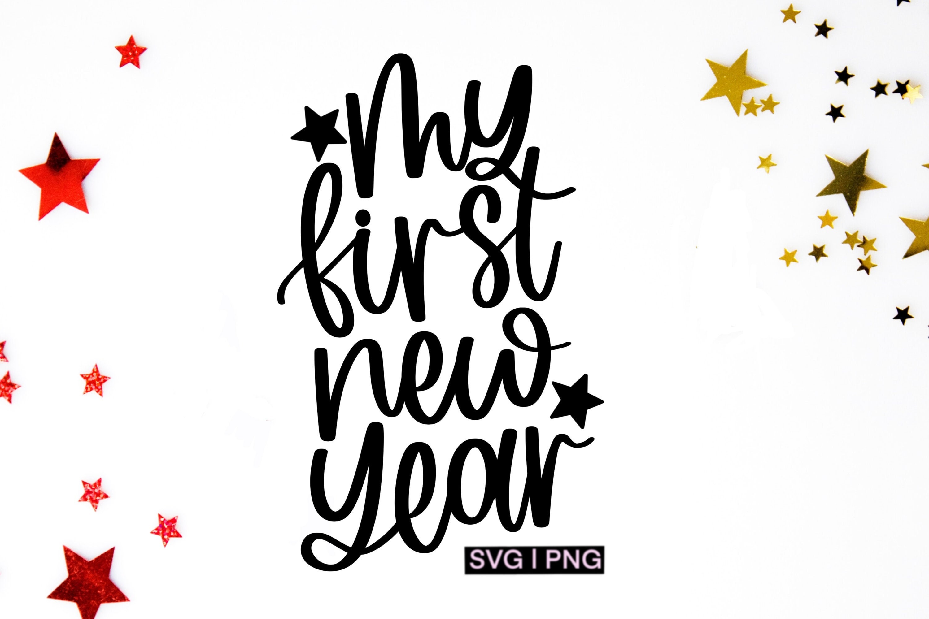 My First New Year Svg New Year Baby Svg Winter Baby Svg - Etsy