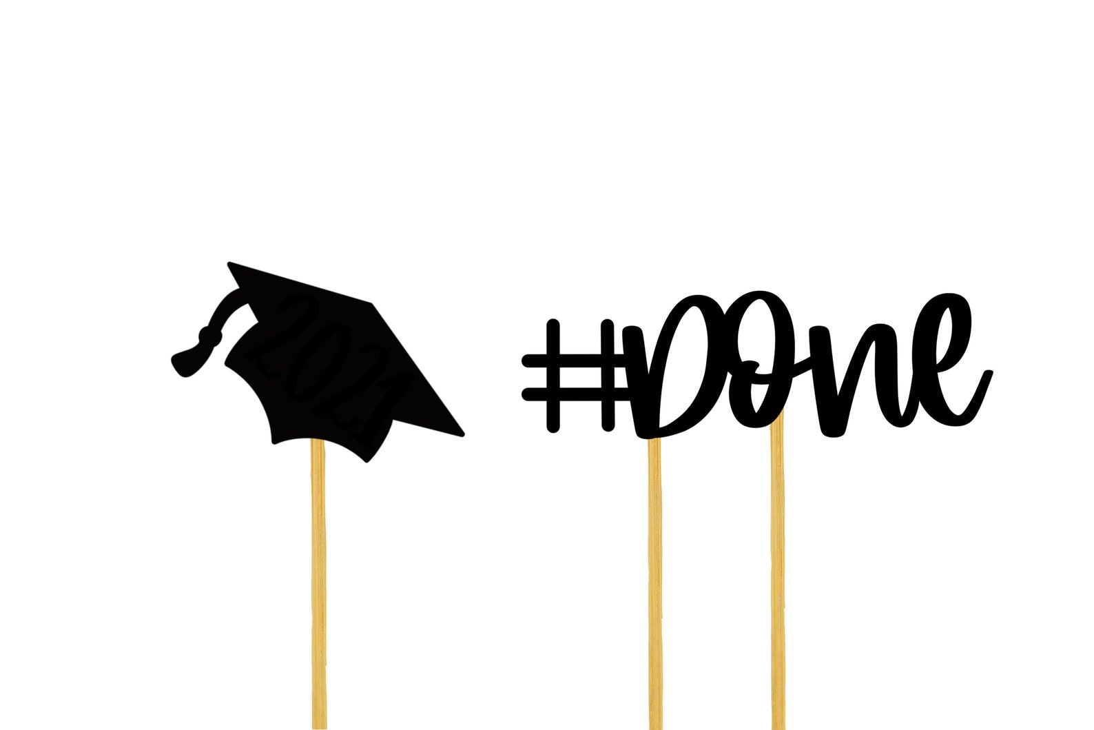 Graduation Cake Topper Svg done Svg Graduation Cap Svg - Etsy