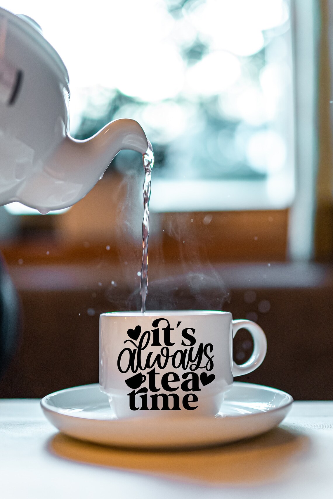 It's Always Tea Time Svg Tea Lover Svg Tea Cup Svg Tea | Etsy