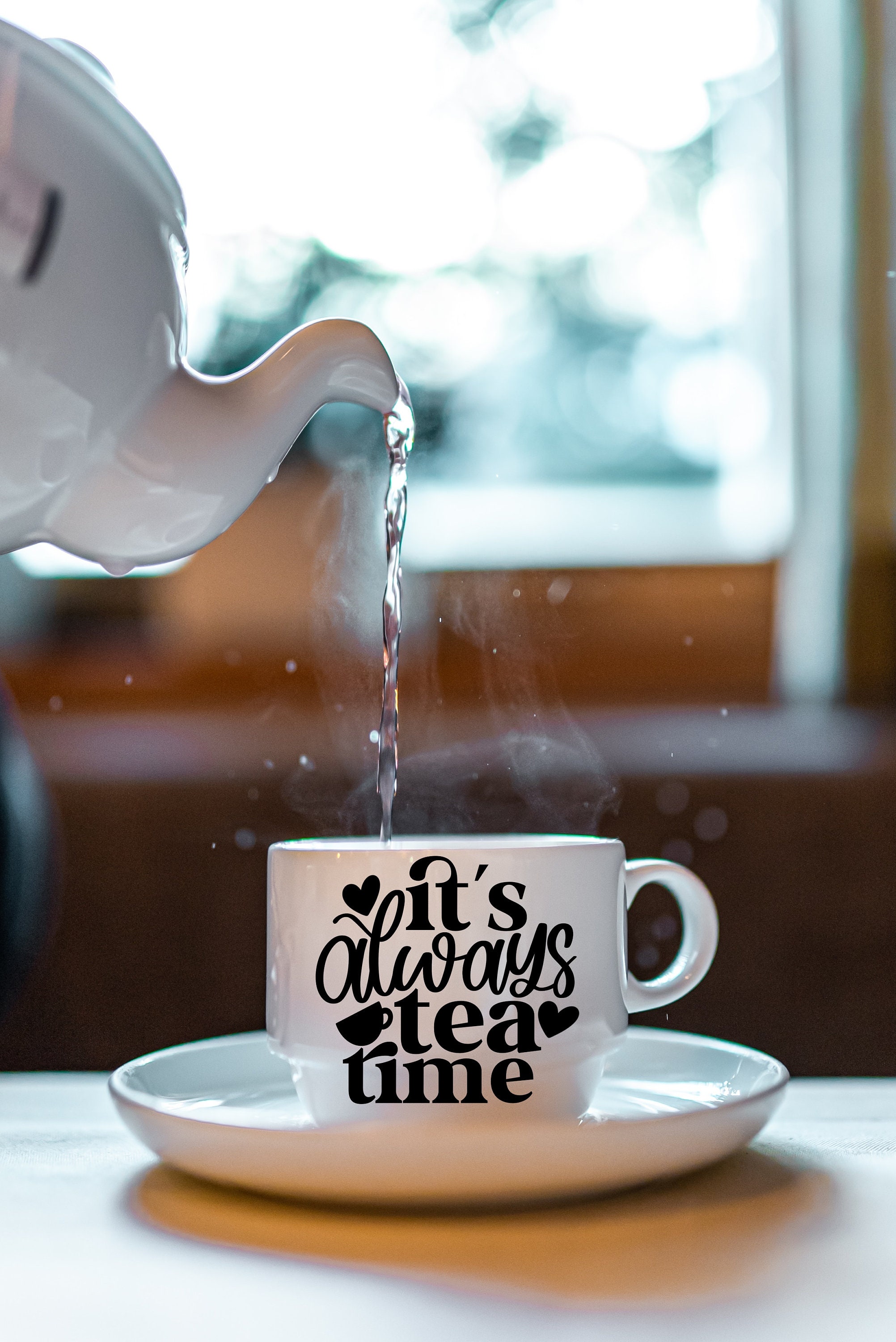 It's Always Tea Time Svg Tea Lover Svg Tea Cup Svg Tea | Etsy