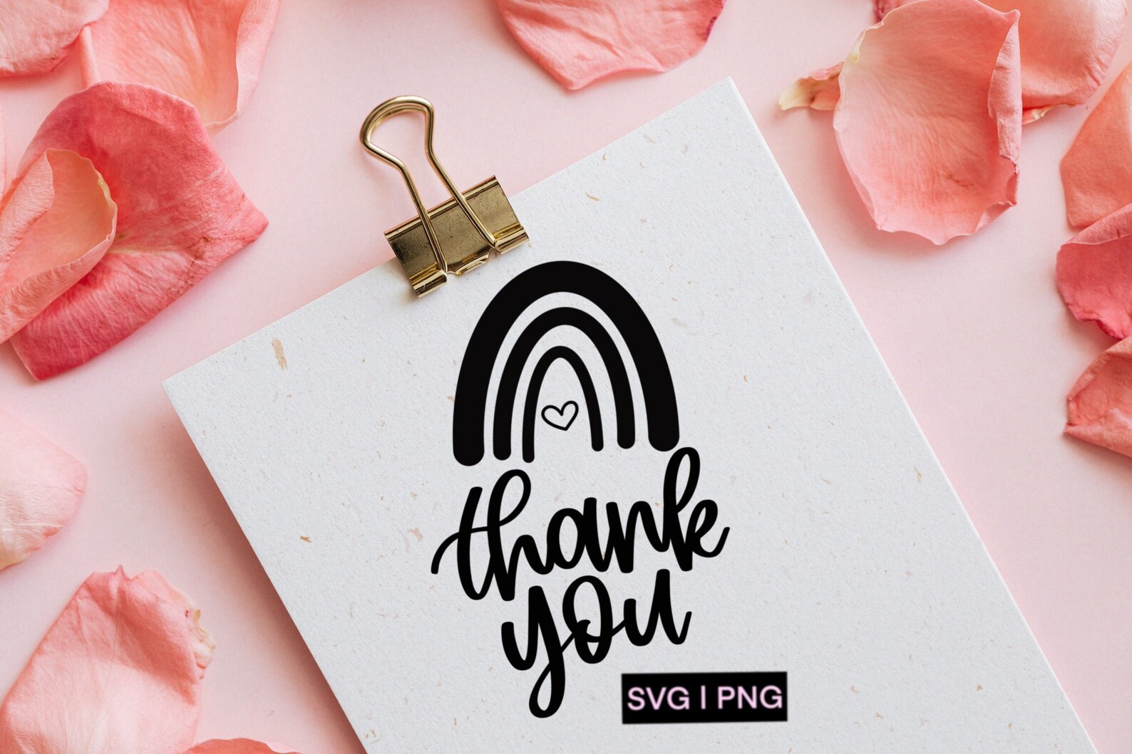 Thank You Svg Rainbow Svg Thank You Cut File Thank You Png - Etsy