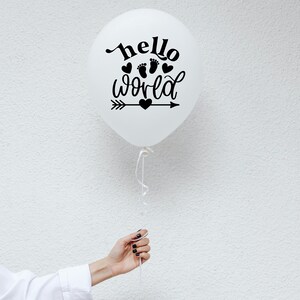 Hello World Svg, Newborn Svg, Baby Quote Svg, Nursery Decor Svg ...