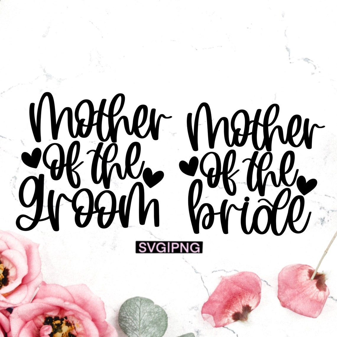 Mother of the Bride Svg Mother of the Groom Svg Wedding Moms - Etsy