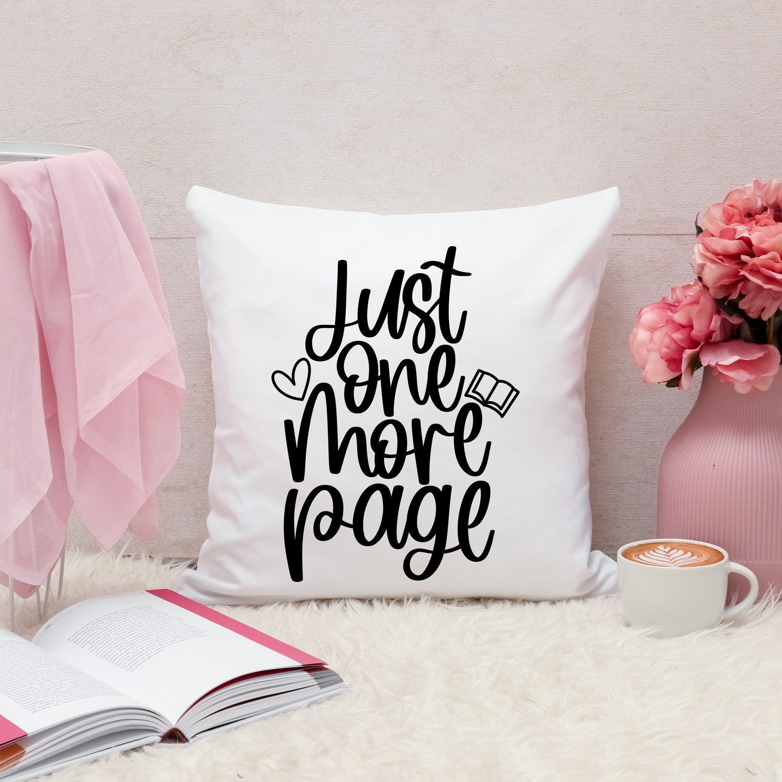 Just One More Page Svg, Book Lover Svg, Bookmark Svg, Librarian Svg ...