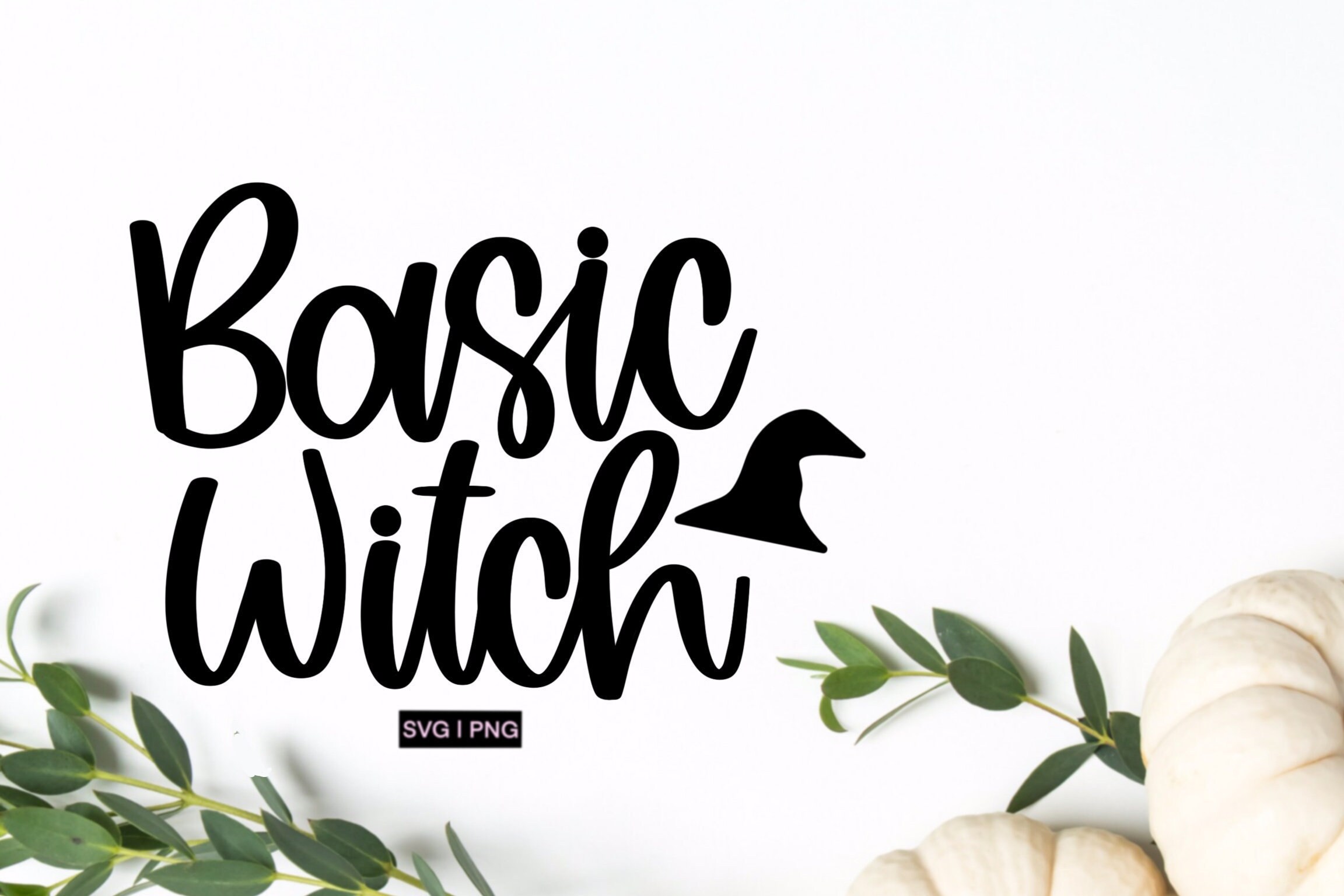 Basic Witch Svg Halloween Svg Basic Season Svg Witch Hat | Etsy
