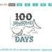 Jawsome 100 Days Shark (svg, Dxf, Png, Eps, Ai) (digital Download) - Etsy