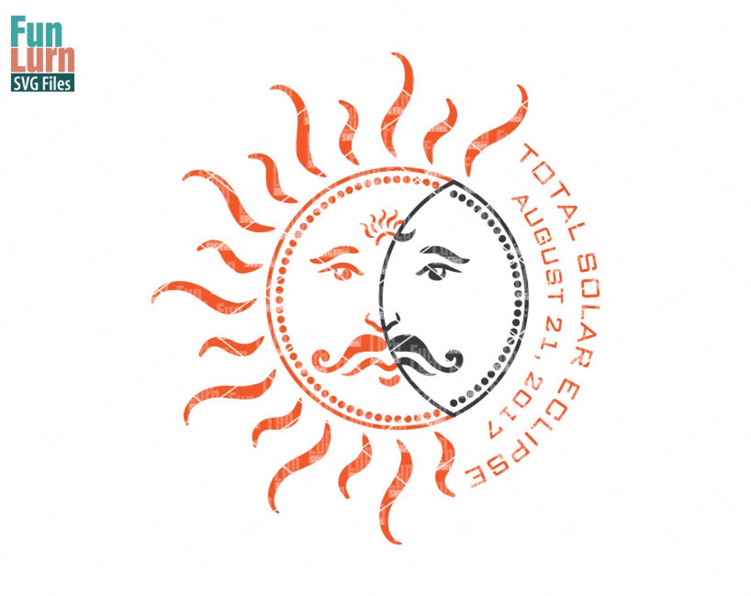 Solar Eclipse 2017, Solar Eclipse Svg, Total Solar Eclipse, August 21 ...