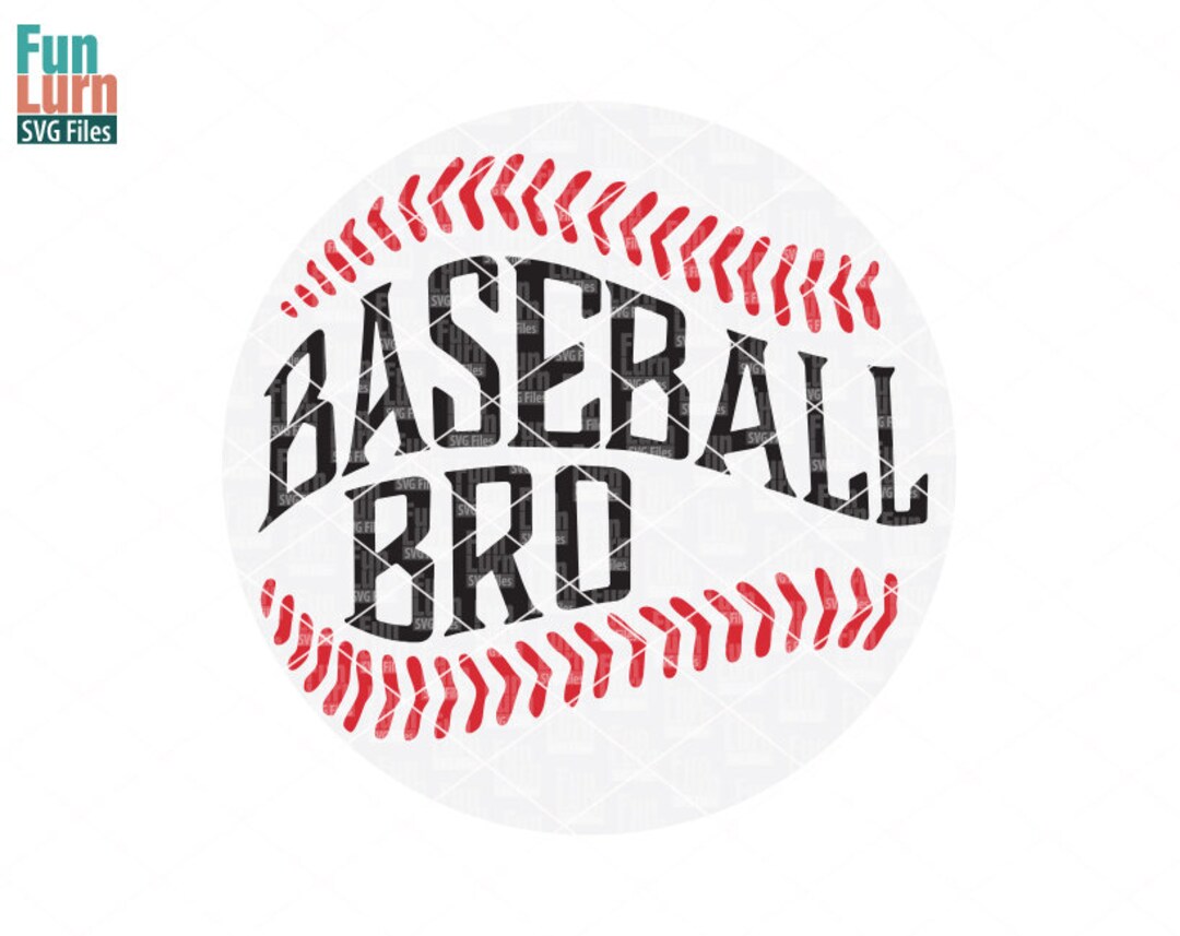 Baseball Bro Svg, Baseball Svg, Brother, Heart, Softball, Digital ...