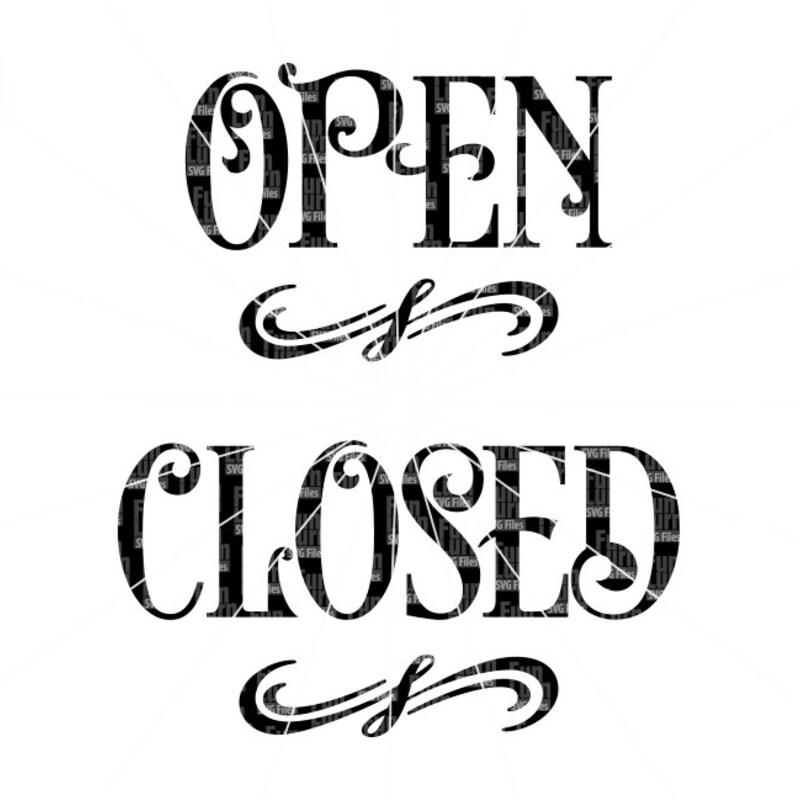 Open Close Sign - Etsy