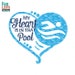 My Heart is in That Pool, Swimming Heart SVG, Swimming SVG, Love My ...