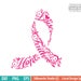 Breast Cancer Awareness Ribbon SVG, Faith, Love, Hope (digital SVG File ...