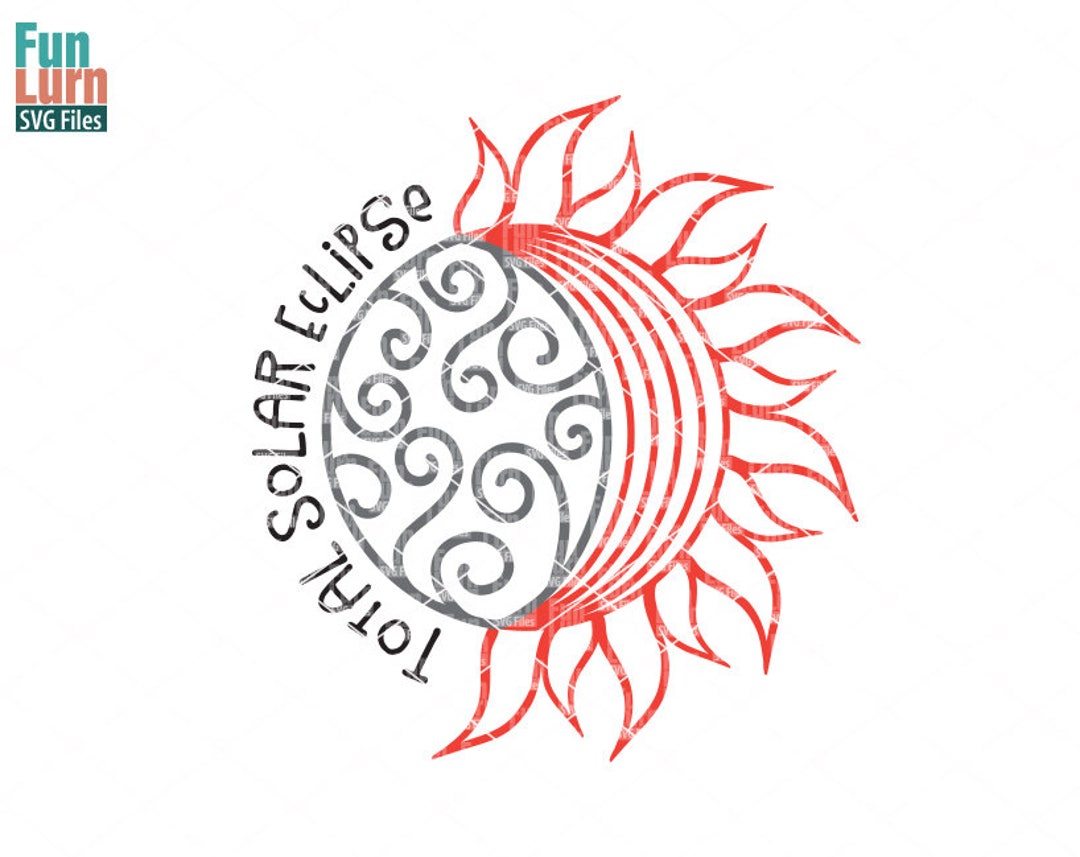 Solar Eclipse 2017, Solar Eclipse Svg, Total Solar Eclipse, August 21 ...
