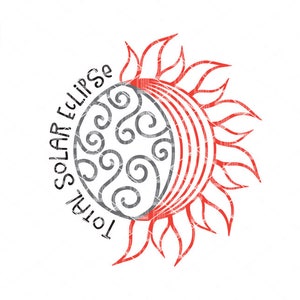 Solar Eclipse 2017, Solar Eclipse Svg, Total Solar Eclipse, August 21 ...