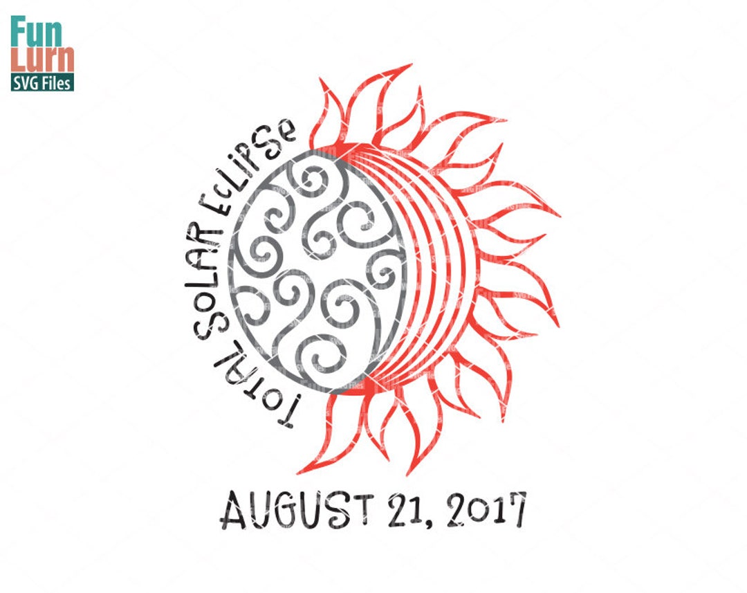 Solar Eclipse 2017, Solar Eclipse Svg, Total Solar Eclipse, August 21 ...