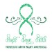 Traumatic Brain Injury Awareness SVG, Support, Heart, Ribbon, Green ...