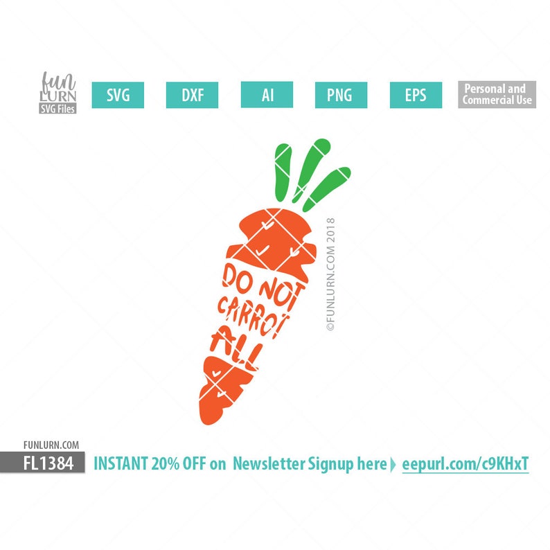 Do Not Carrot All SVG Cute Easter Svg Happy Easter Carrot - Etsy