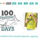 100 Jawsome Days Svg, 100 Days of School Shark Svg , Dxf, Png, Eps and ...