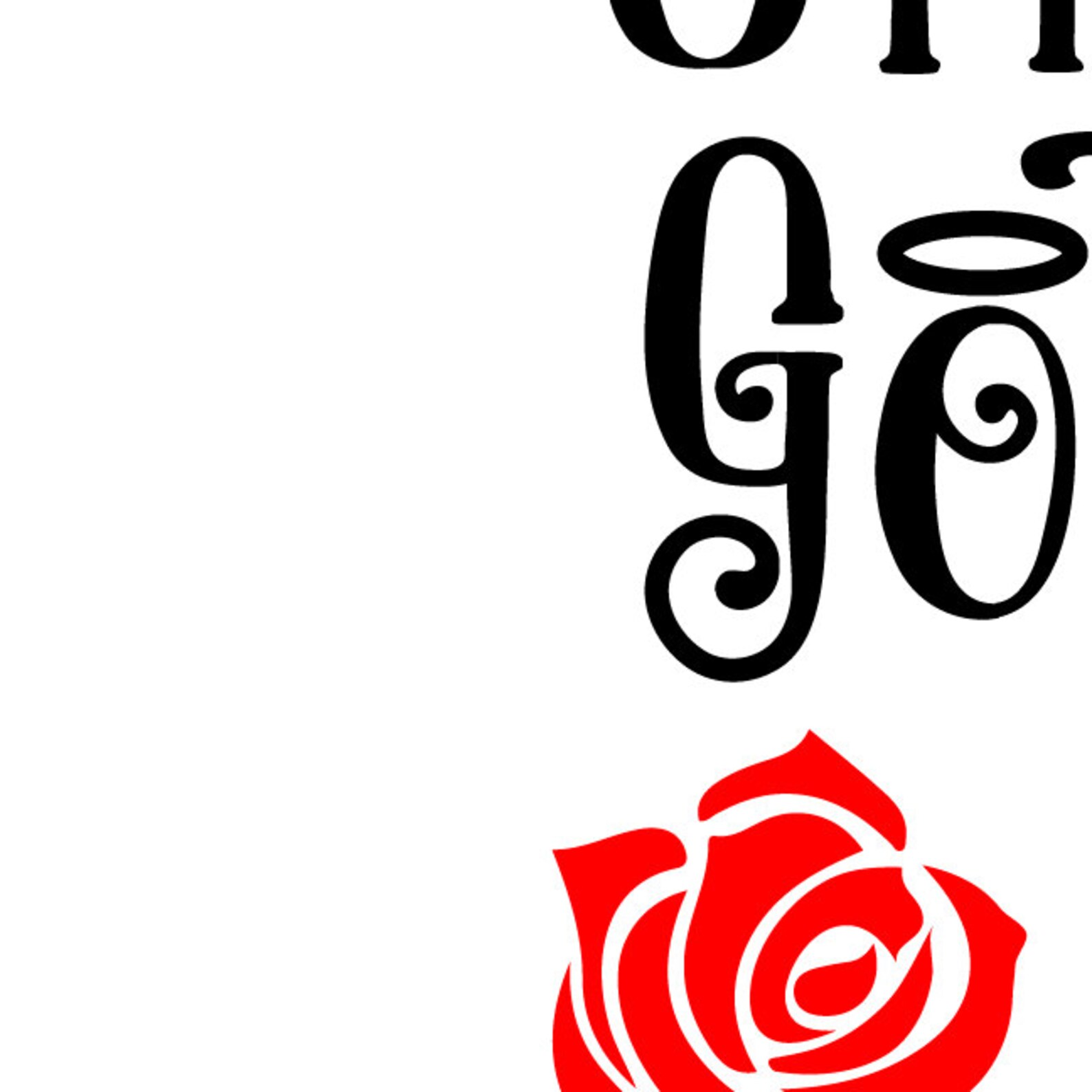 Red Head SVG Rose Red Hair Flower Skull Devil the Devil - Etsy