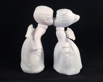 Plastic angels | Etsy