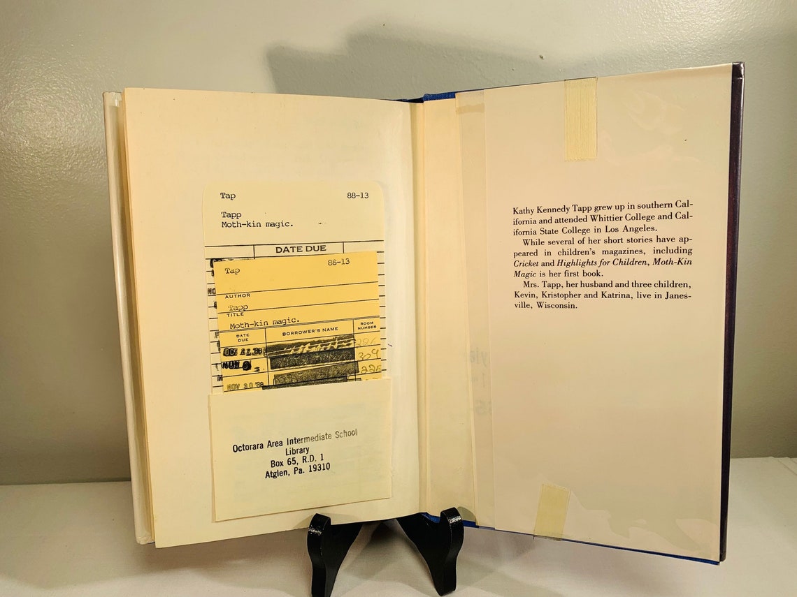Moth-kin Magic Library Bound 1983 First Edition by Kathy - Etsy