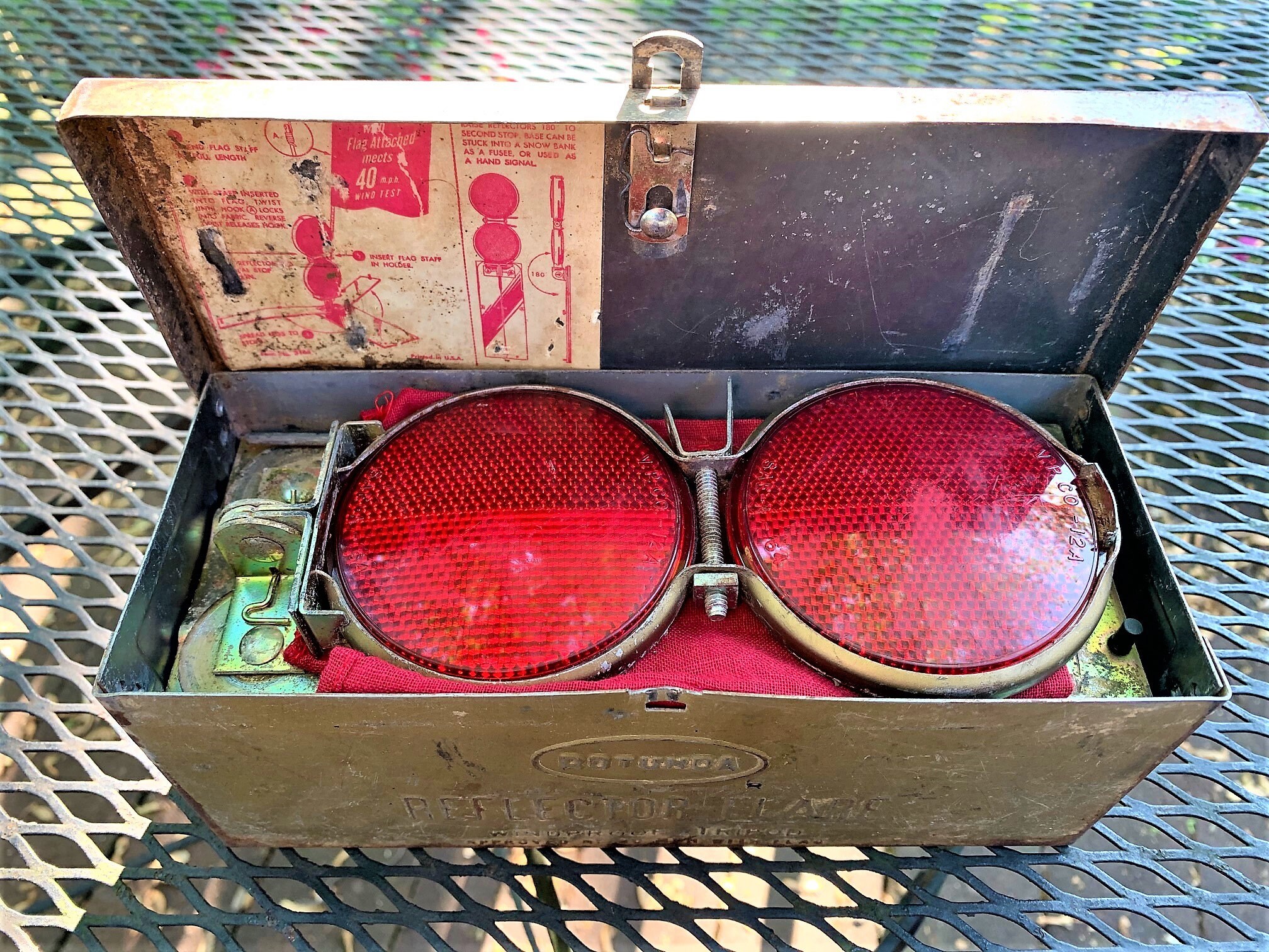 ROTUNDA Reflector Flares in Original Box Including Flags & - Etsy