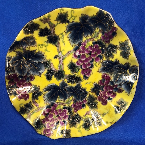 Chinese Grape Bowl - Etsy