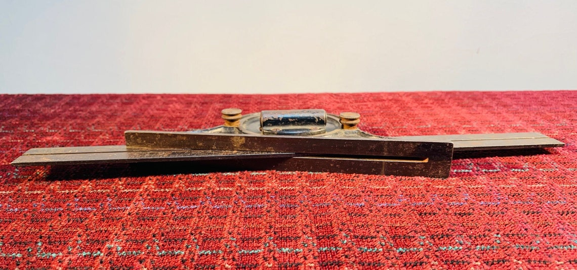 Lufkin Rule Co 12" Machinist Square Protractor Head W Rule, Vintage ...