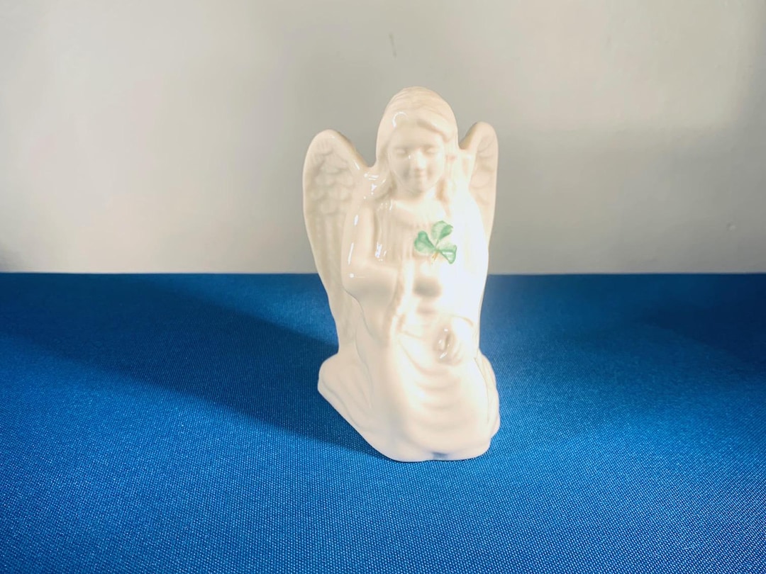 Belleek Angel of Protection Handcrafted Angel Porcelain Irish Decor ...