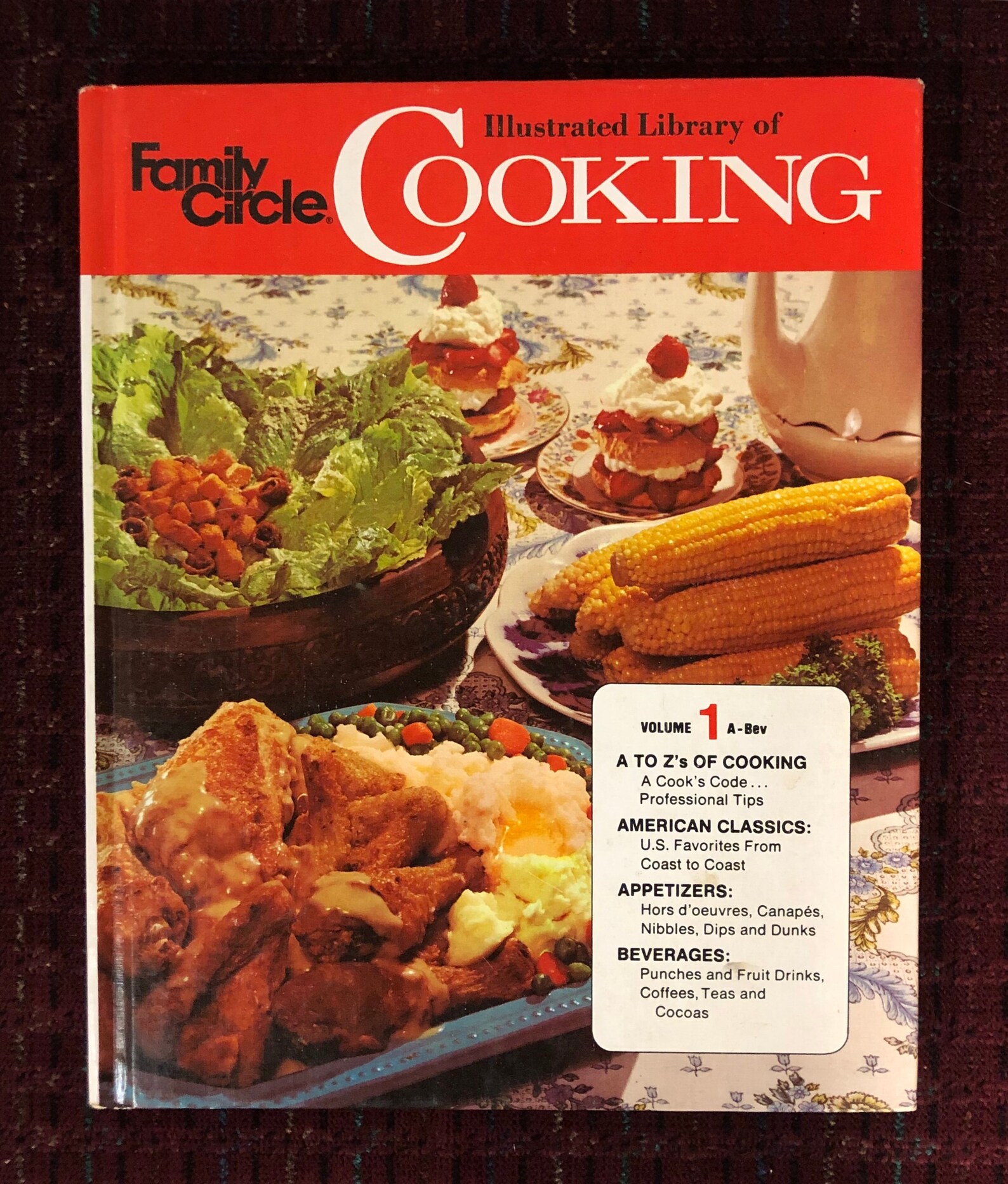 Family Circle Illustrated Library of Cooking-volume | Etsy