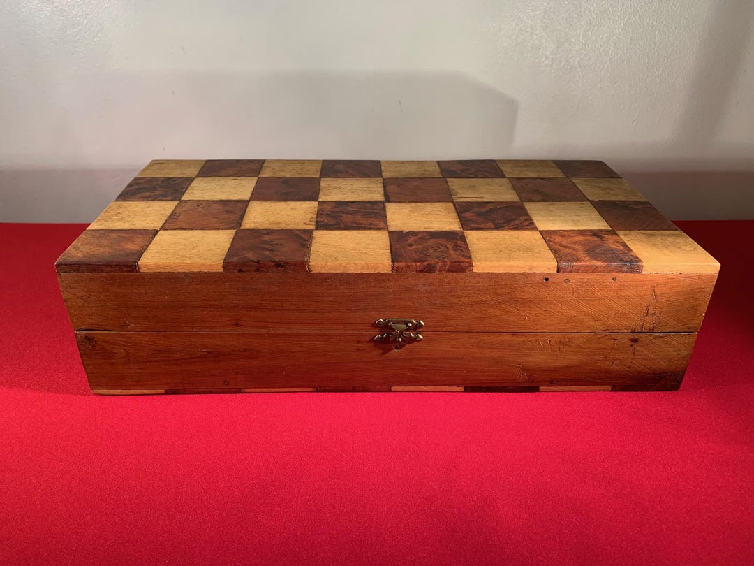 Moroccan Handmade Wooden Chess Board BES31 - Etsy