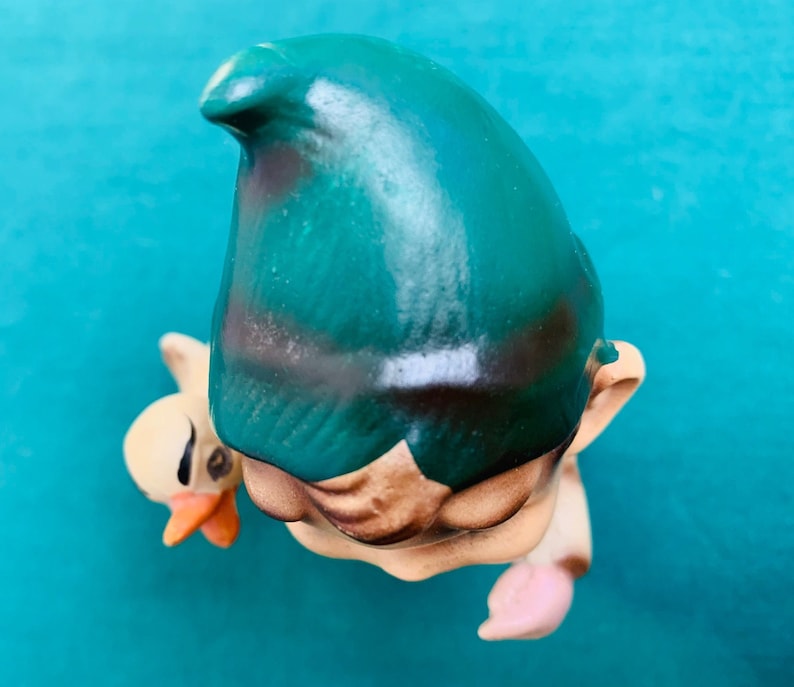 1960s Josef Original Wee Folk Pixie Boy Elf Holding Duck - Etsy